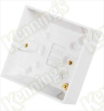 25mm Pattress Back Box 1 Gang (GPAT1G25)