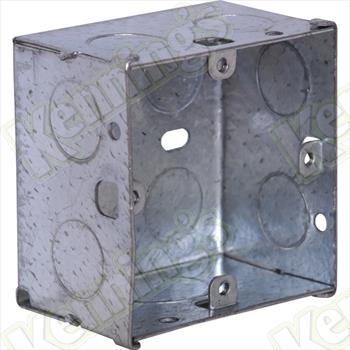 47mm Metal Box Switch Socket 1 Gang