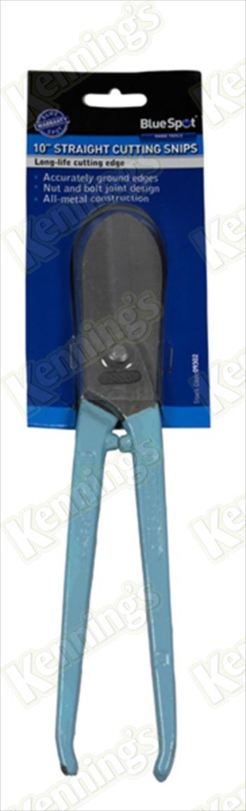 Blue Spot Straight Cut Snips 10in 09302
