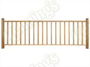 Starter Kit - Hardwood Handrail System (3170mm)