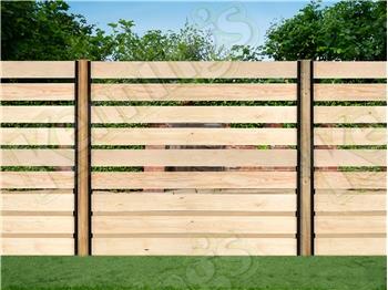 EasyFence™ 150mm x 25mm Square Edge Treated Timber Panel (1.8m x 1.8m)