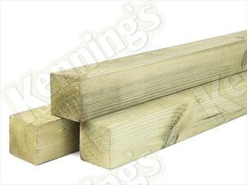 Green - Treated Planed Square Edge Timber (50mm x 50mm)