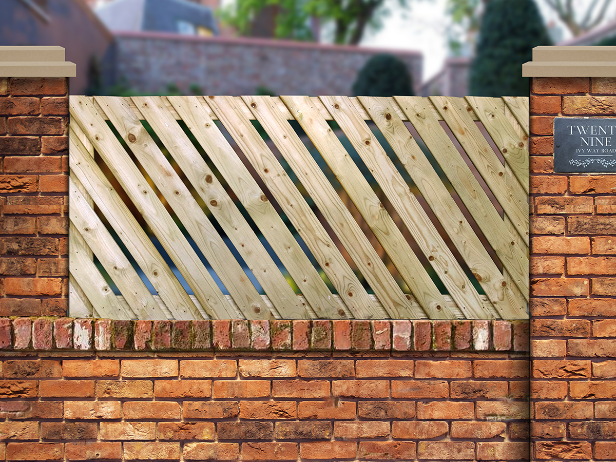 Premium Wall Column Fence Panels