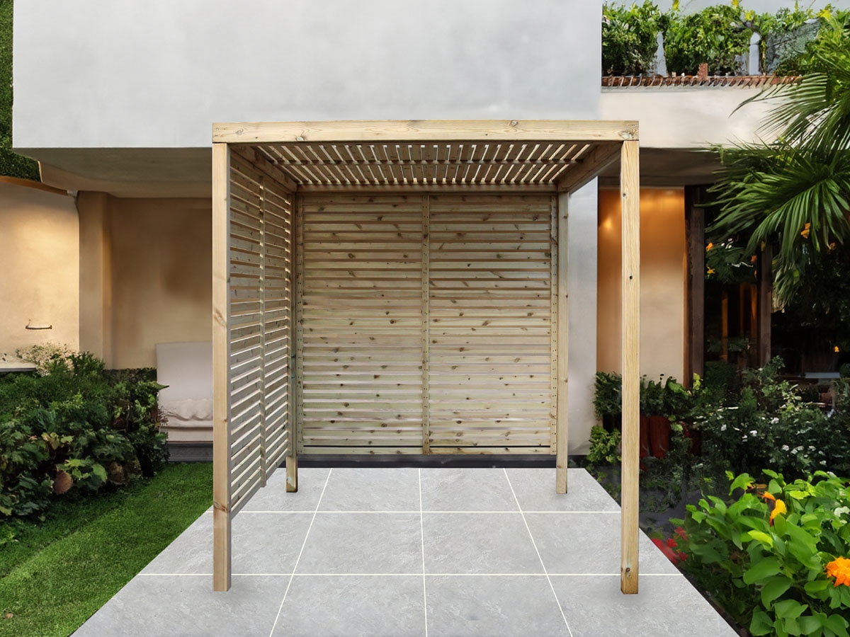 Slatted Wall Gazebos | Kennings